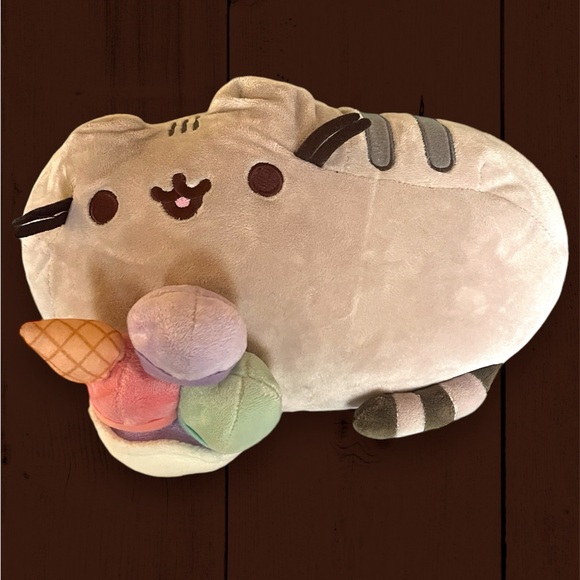 Gund | Toys | Gund 27 Pusheen Snackables Sundae Cat Plush Stuffed ...